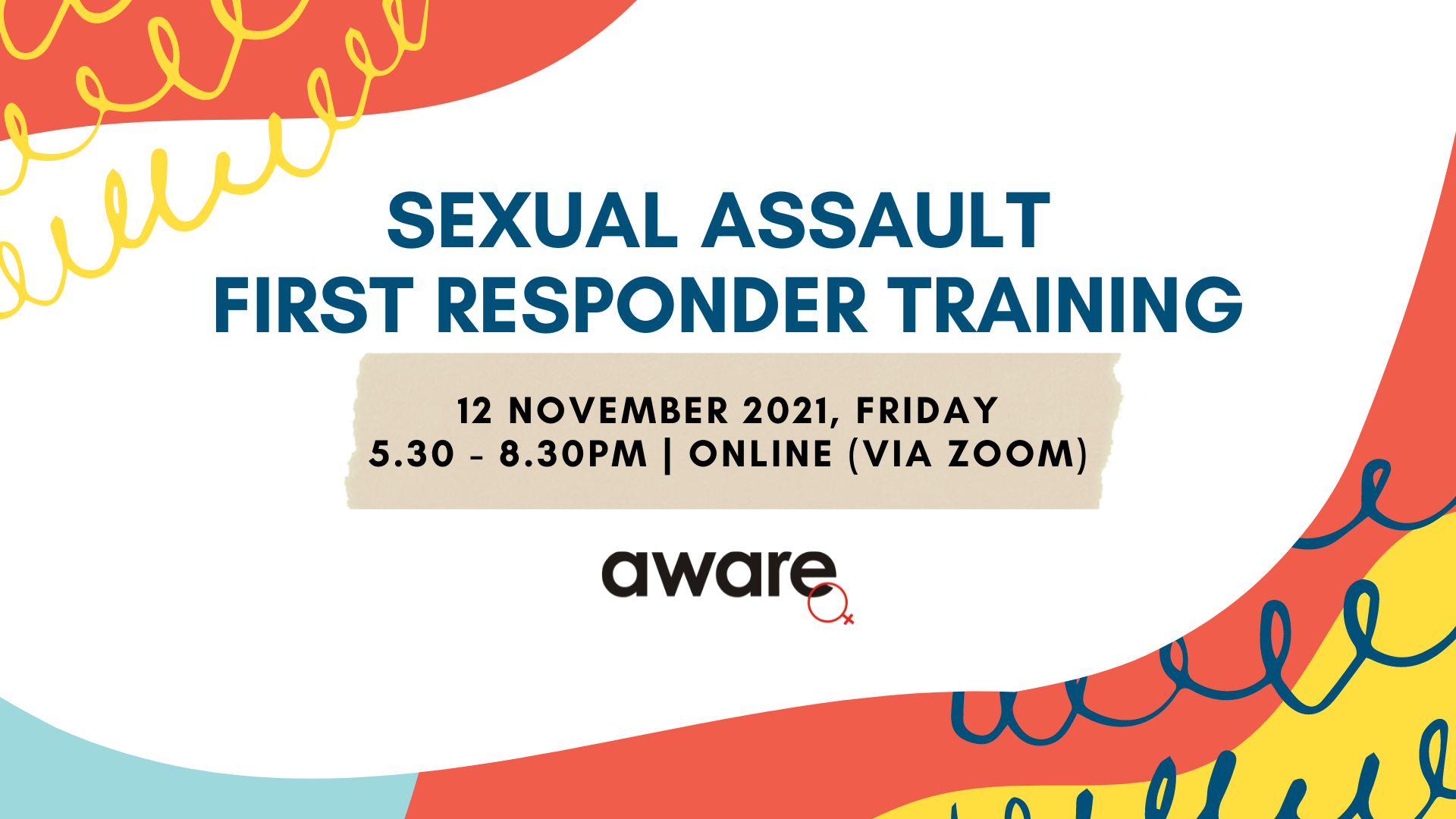 12 November 2021: Sexual Assault First Responder Training (Online ...