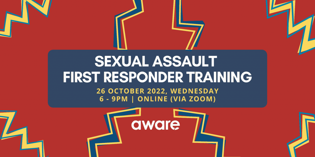 26 October 2022: Sexual Assault First Responder Training (Online ...
