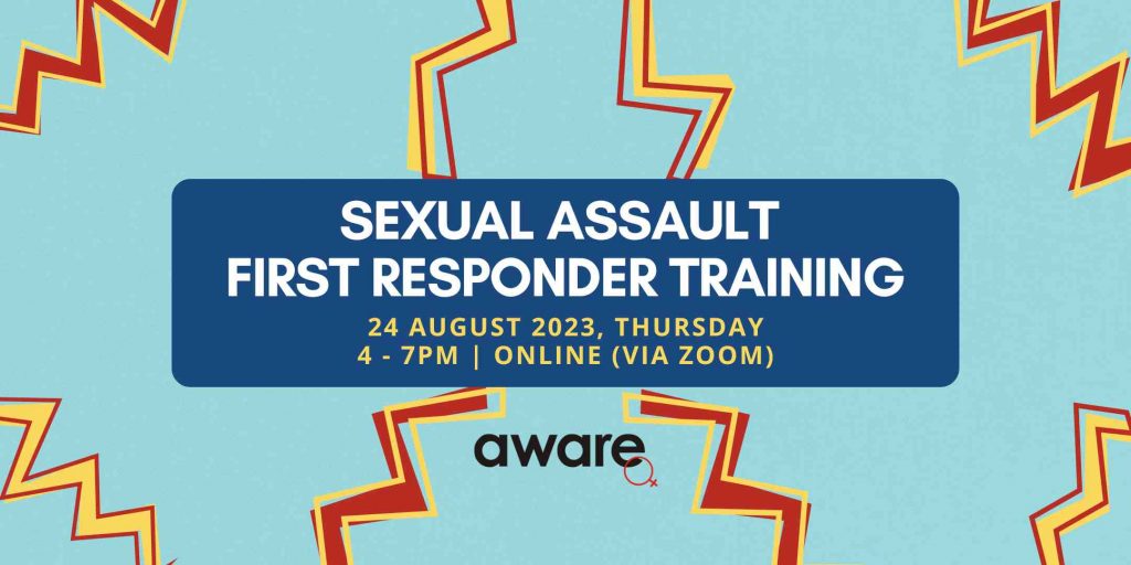 24 August 2023: Sexual Assault First Responder Training (Online Session ...